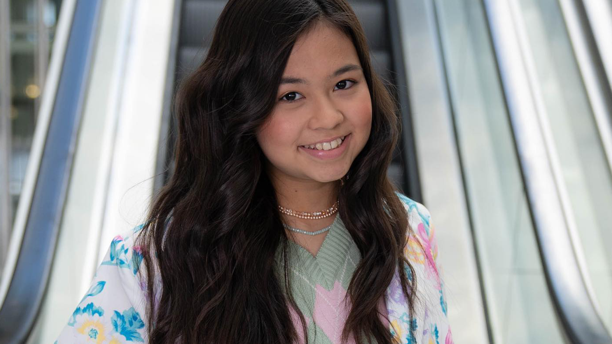 Press meet and greet with Dutch Junior Eurovision 2021 contestant Ayana ...