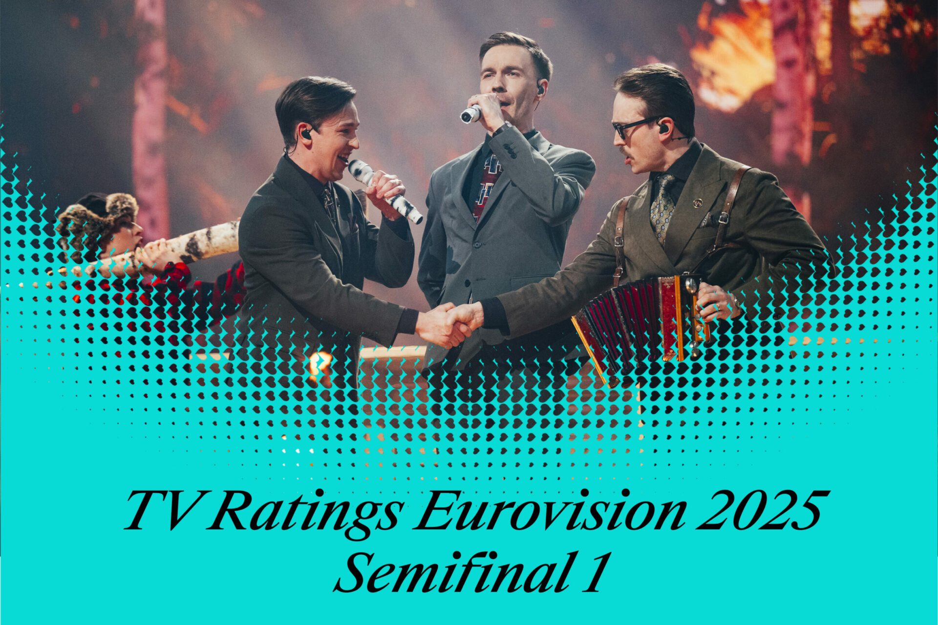 Viewing Figures: Eurovision 2025 first semi-final ratings across Europe ...